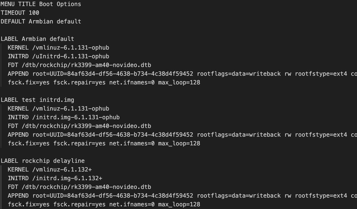 Armbian的两种启动引导：boot.scr 和 extlinux.conf - 哔哩哔哩