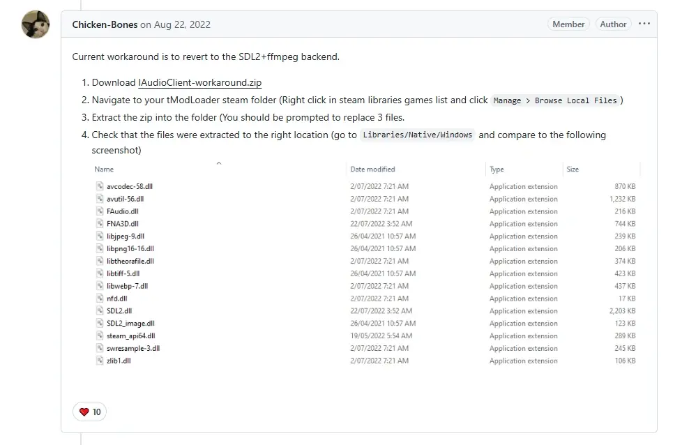 【已解决】tmod闪退后无任何提示或警告弹窗 - 哔哩哔哩