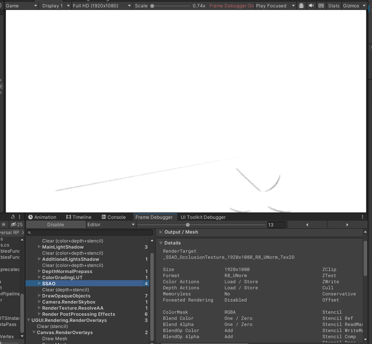 在Unity的URP中实现SSAO（二）：使用URP内置的SSAO - 哔哩哔哩
