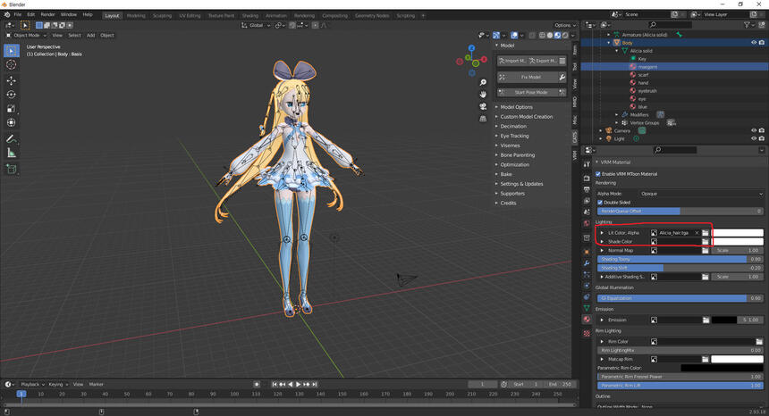 指南：将 PMX/FBX 文件转换为 VRM 格式 - 哔哩哔哩