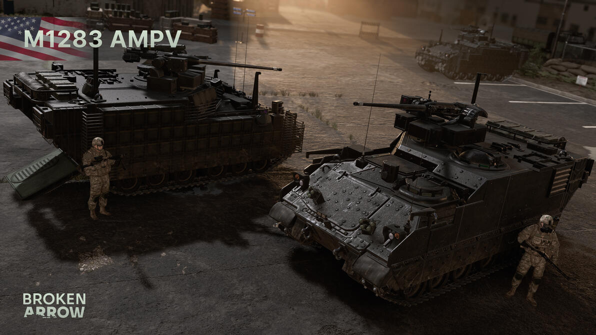 「断箭」4.20开发日志：M1283 AMPV - 哔哩哔哩