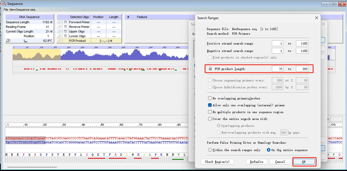 0基础教程 | Oligo 7 设计和分析PCR引物的保姆级教程（带Oligo 7安装包） - 哔哩哔哩