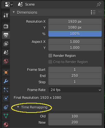 Blender 30帧动画改60帧遇到的坑：时间拉伸Time Remapping - 哔哩哔哩
