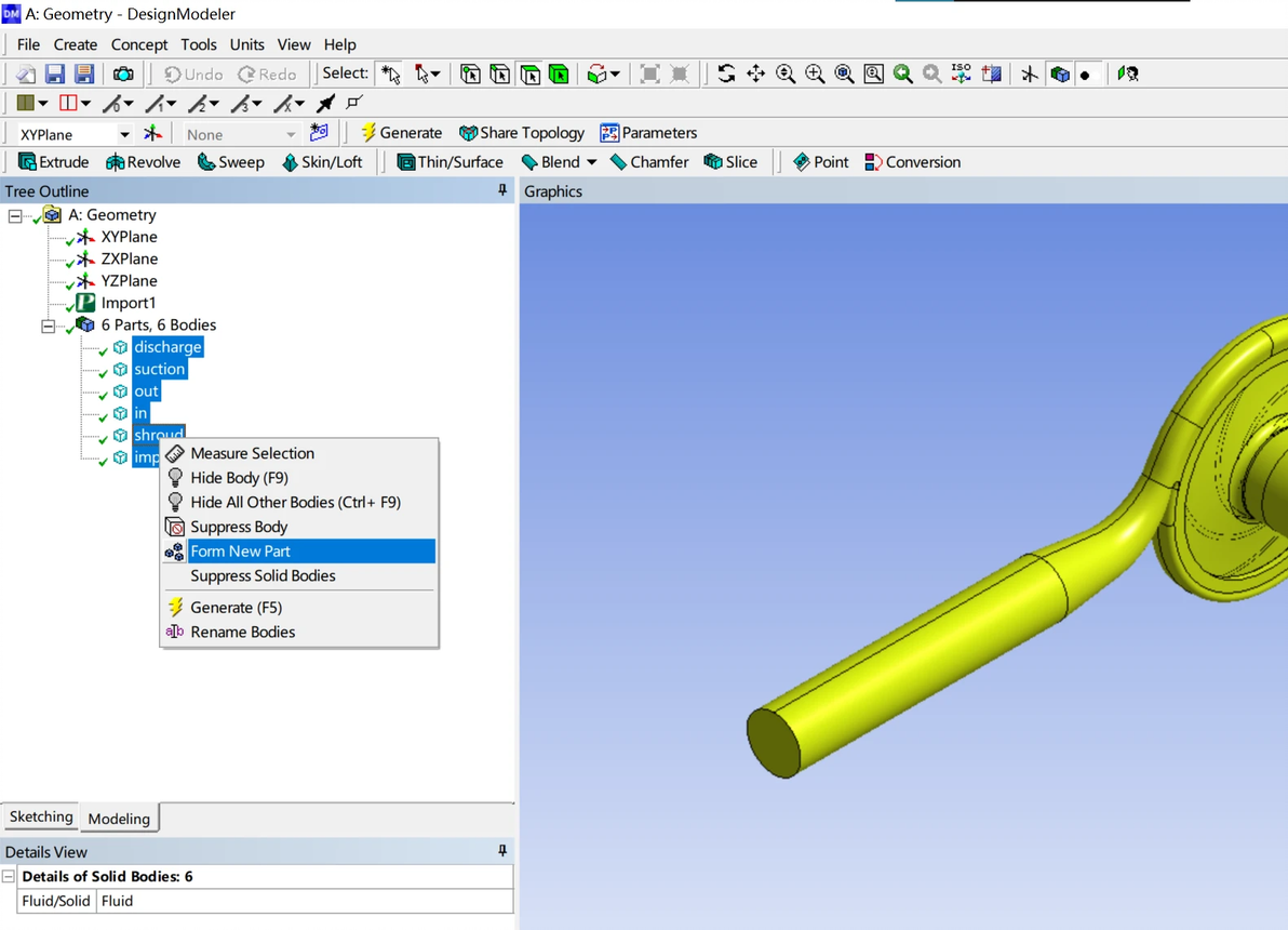 当你的SpaceClaim无法共享拓扑。。。 - 哔哩哔哩