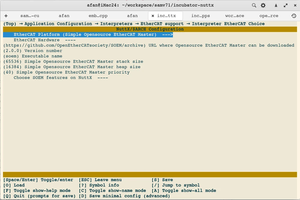SOEM EtherCAT主站代码在NuttX下的移植 - 哔哩哔哩