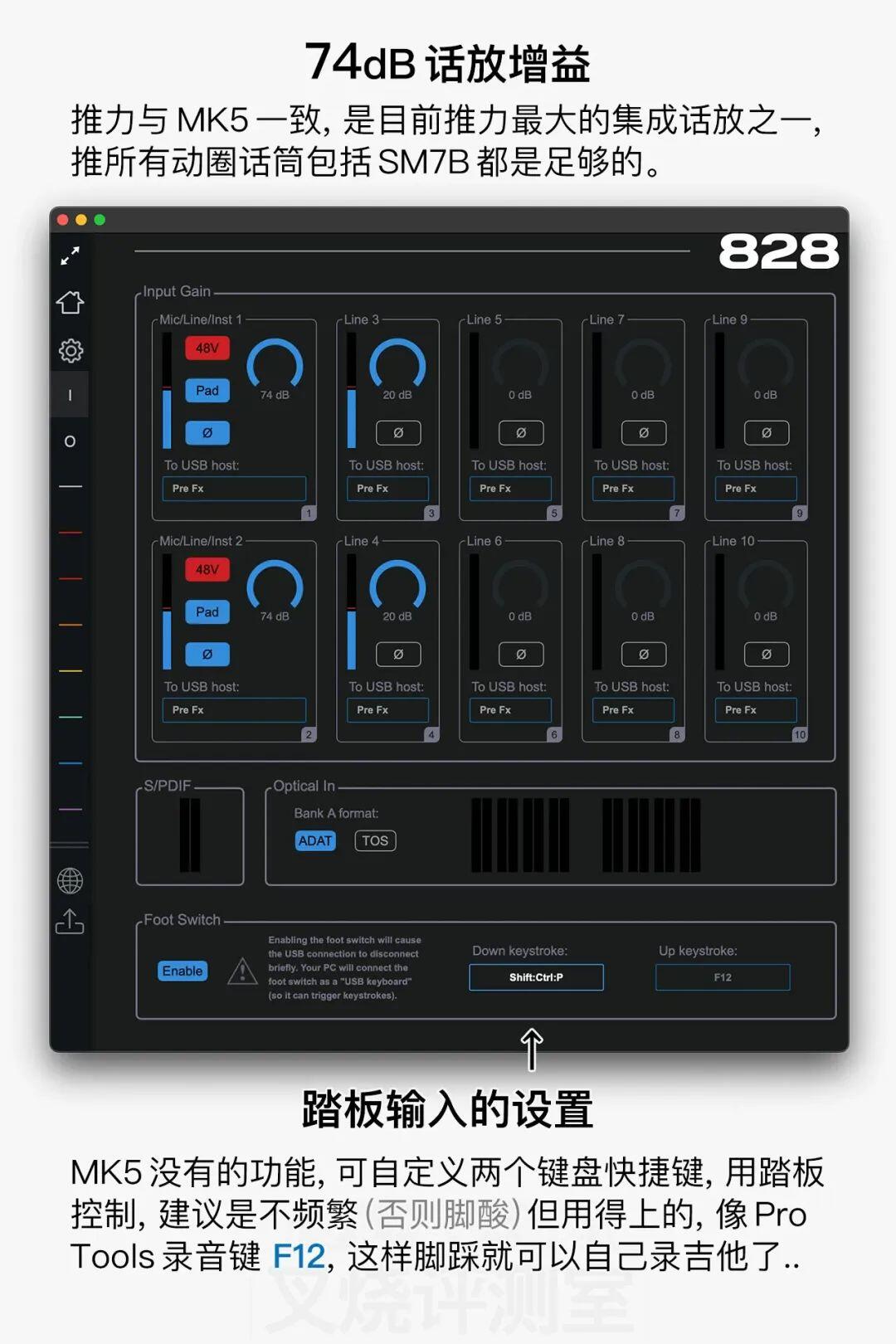 【叉烧网·评测】回归初心, 第六代 MOTU/马头 828 专业声卡拆解实测 - 哔哩哔哩