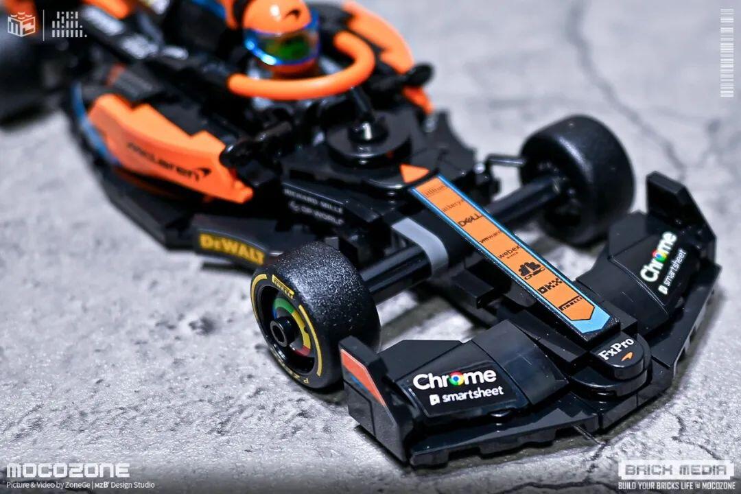 【积木测评】乐高史上最优秀的8格F1赛车？这款76919确实惊艳！ - 哔哩哔哩