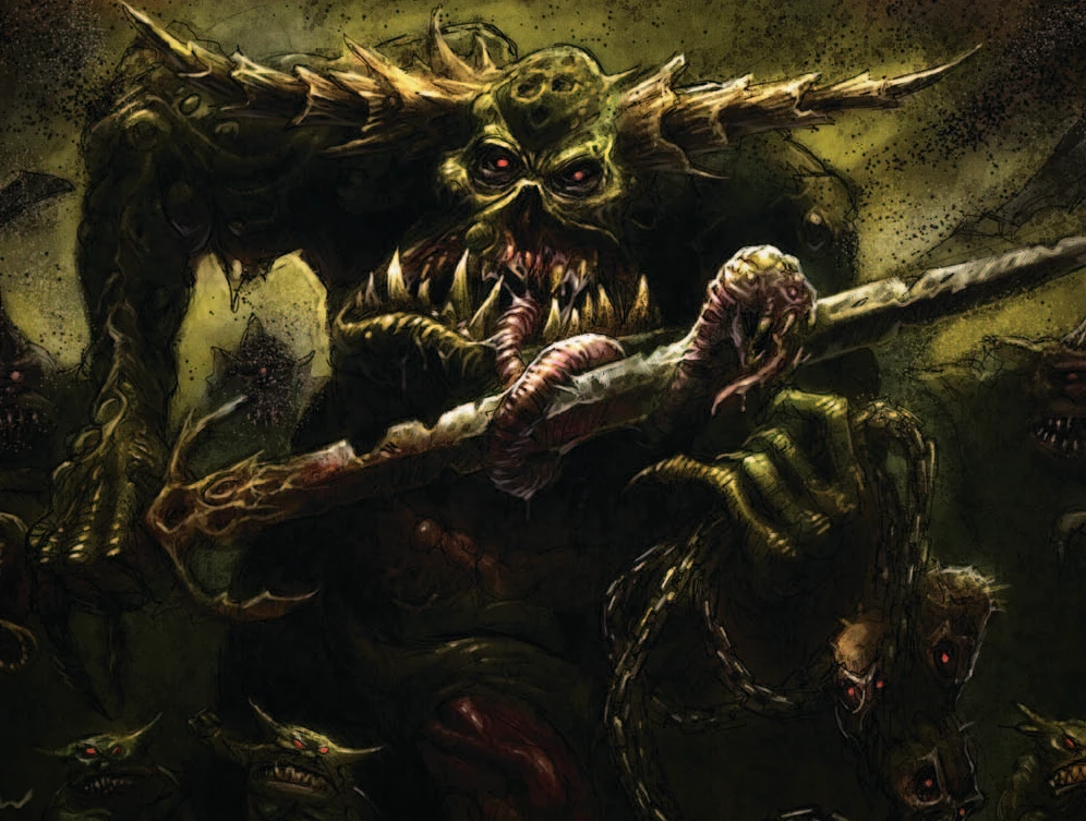 【战锤40k】纳垢瘟疫的无情使者：邪恶智者 - 哔哩哔哩