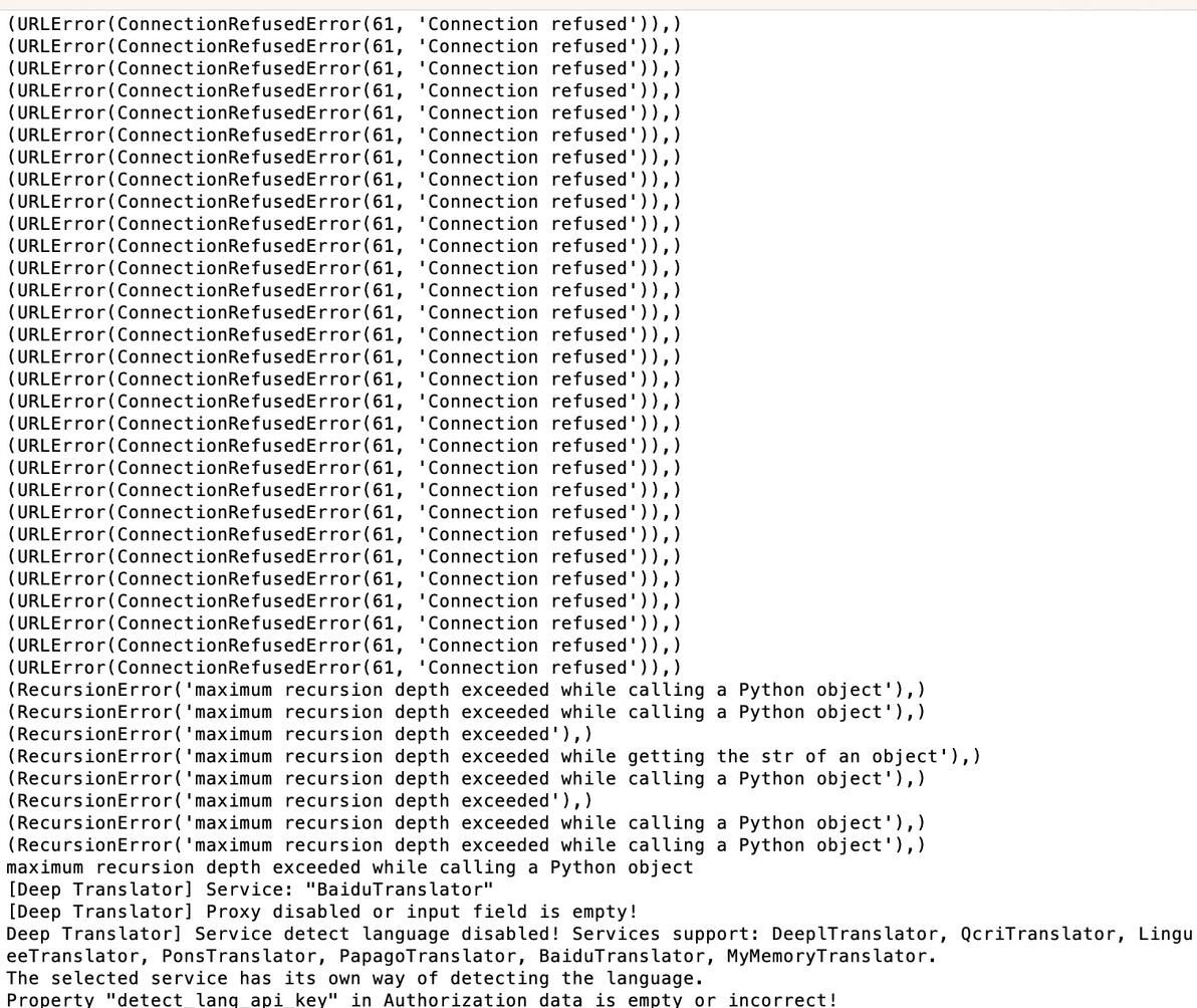 使用AlekPet插件中翻译节点出错（MAC) - 哔哩哔哩