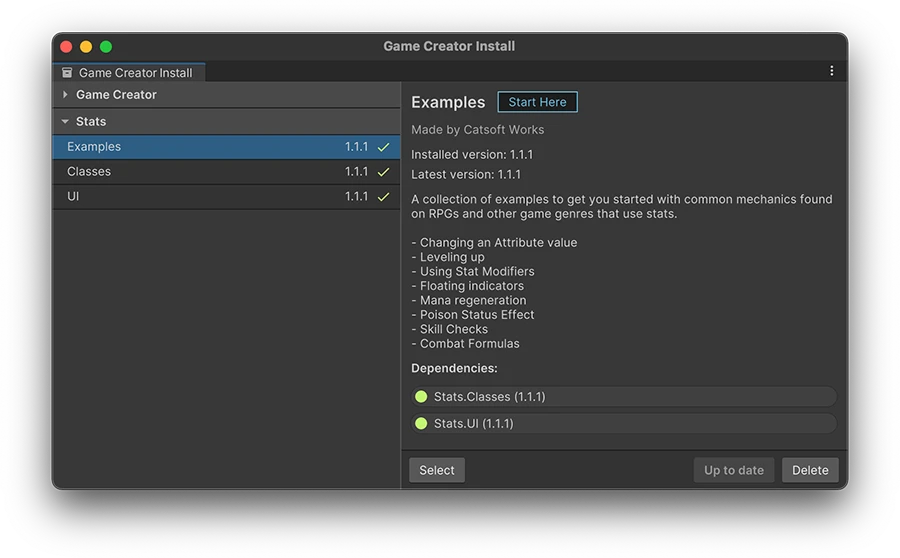 Game Creator 2 Stats模块系列教程（一）——Stats介绍和安装 - 哔哩哔哩