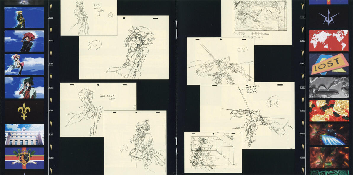 反叛的鲁路修（经典精选图集）FLOW WORLD END原画＆設定資料集 - 哔哩哔哩