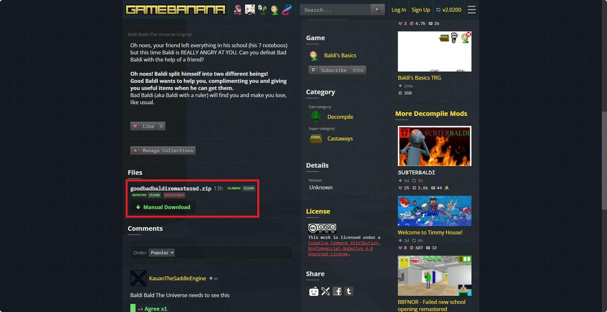 如何进入Gamebanana并下载游戏和模组 - 哔哩哔哩