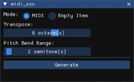 【REAPER 脚本】midi_osc - 哔哩哔哩