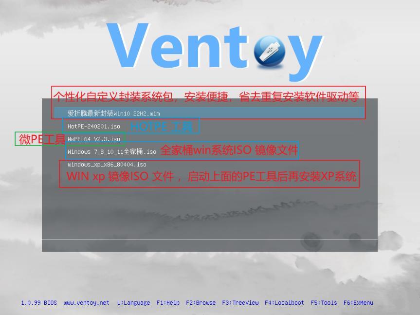 亲历打造Ventoy多功能多系统启动U盘，解决各种Windows 系统难题（含Ventoy主题美化) - 哔哩哔哩