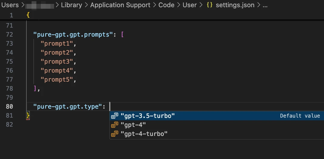 Pure GPT - 在 VSCode 中与 chatGPT 对话 - 哔哩哔哩