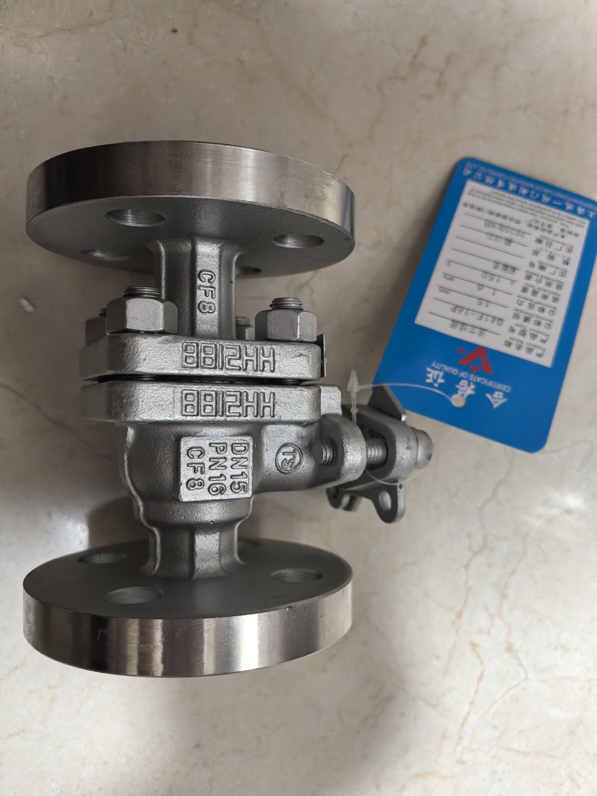 Q41F-16P、Q41F-25P、Q41F-40P/R/RL不锈钢法兰式球阀 - 哔哩哔哩