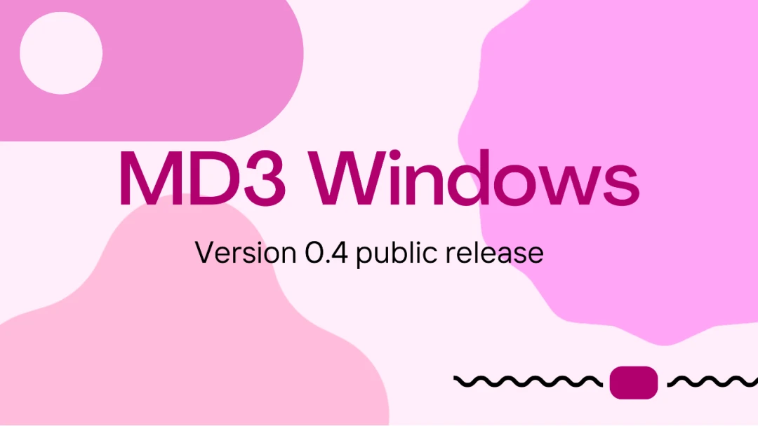 电脑桌面主题，MD3-Windows软件体验 - 哔哩哔哩