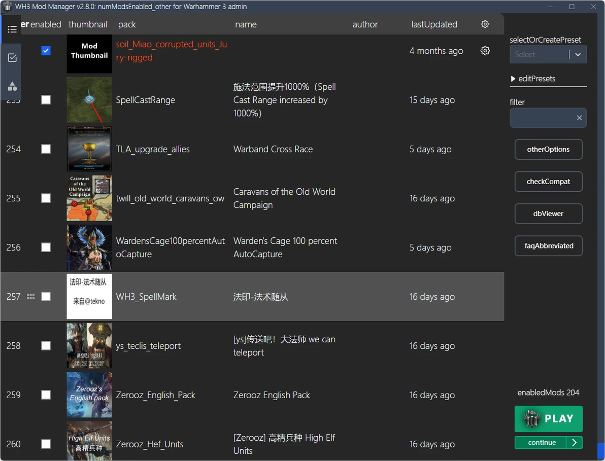【搬运】战锤3MOD堕落妙影整合包24.11.7 - 哔哩哔哩