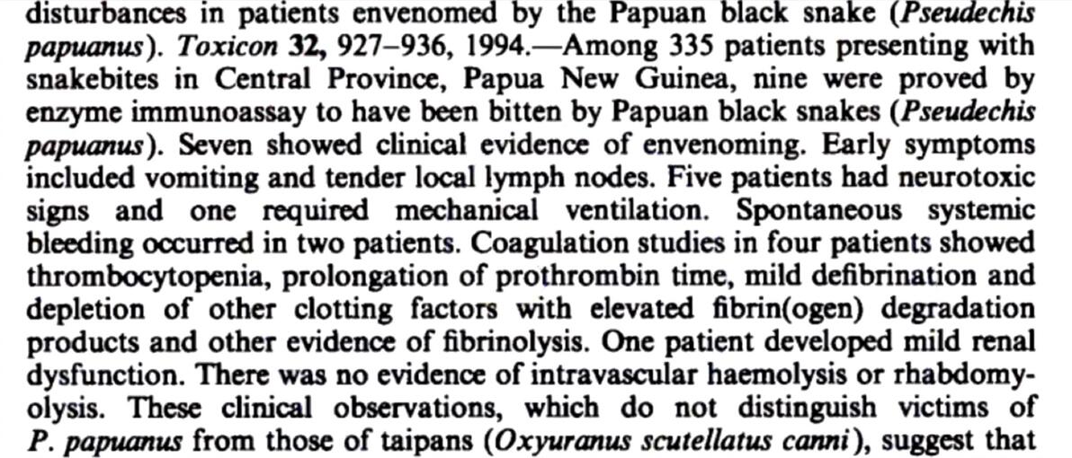 巴布亚伊澳蛇（Pseudechis papuanus）简明介绍 - 哔哩哔哩