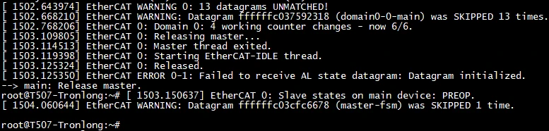 基于全志T507-H的Linux-RT + Igh EtherCAT主站案例分享 - 哔哩哔哩