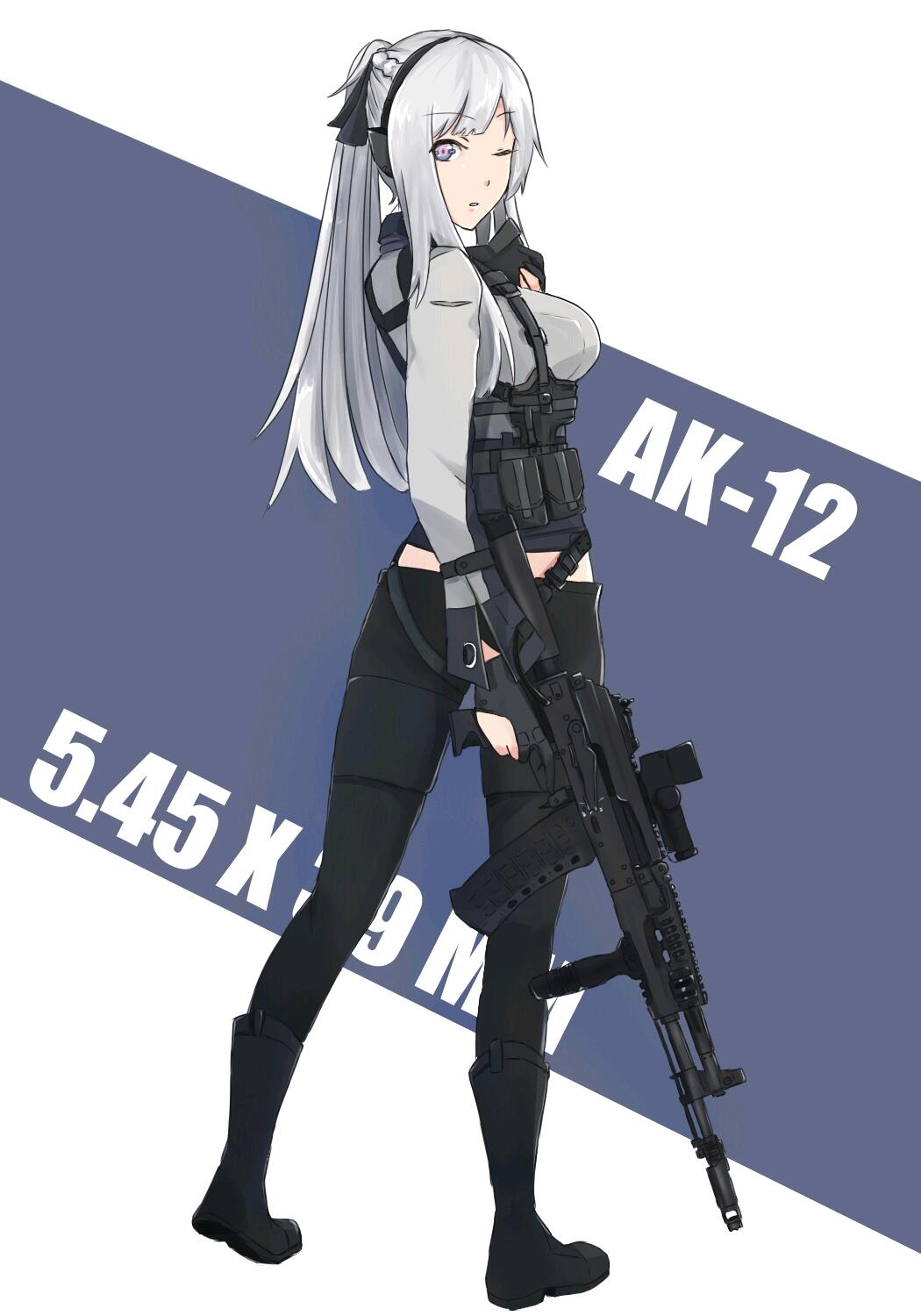 少女前线图集——AK12 - 哔哩哔哩