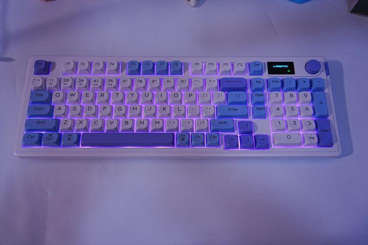 狼途三模L98键盘，性价比之王！颜值、静音、舒适让你爱不释手！ - 哔哩哔哩