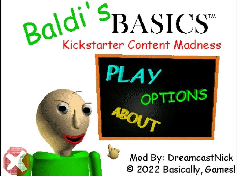 Baldi's Basics超优质模组Kickstarter Content Madness介绍 - 哔哩哔哩