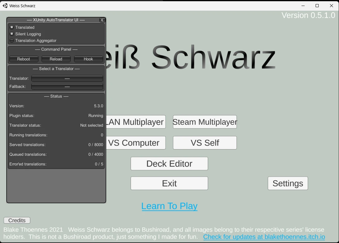 Weiss Schwarz Simulator汉化教程（WinPC） - 哔哩哔哩