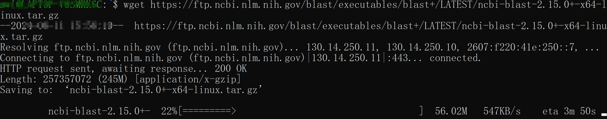 Linux操作系统blast安装 - 哔哩哔哩
