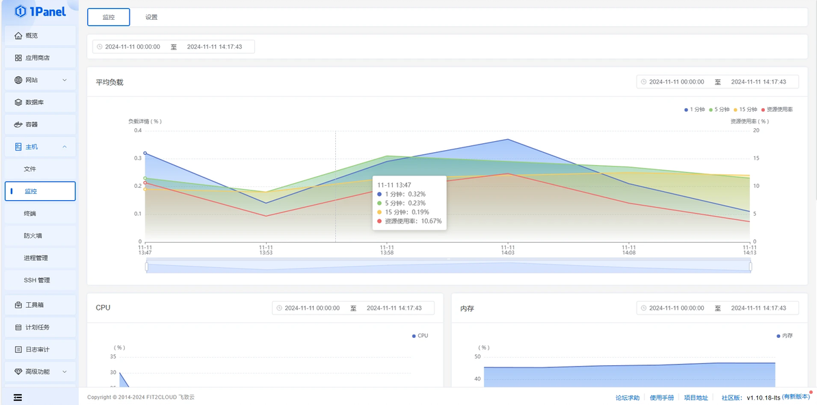 飞牛云fnOS安装1Panel服务器管理面板与本地搭建Halo网站一键发布公网详细教程 - 哔哩哔哩