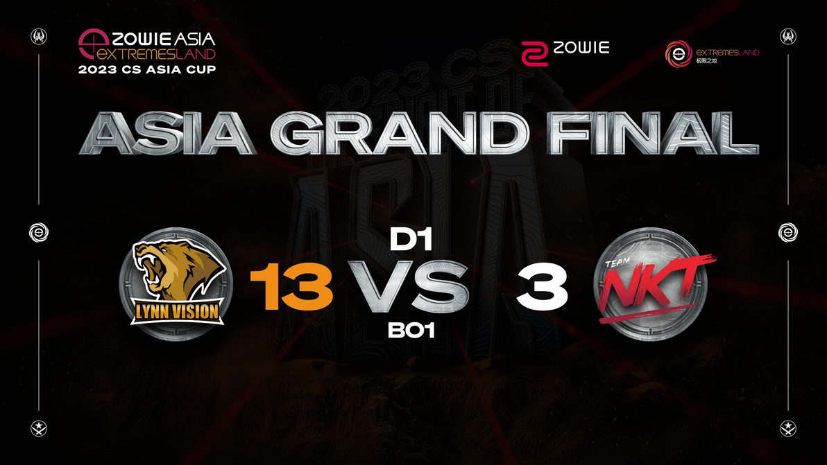 极限之地亚洲杯：硬实力碾压！LVG 13-3顺利击败NKT - 哔哩哔哩