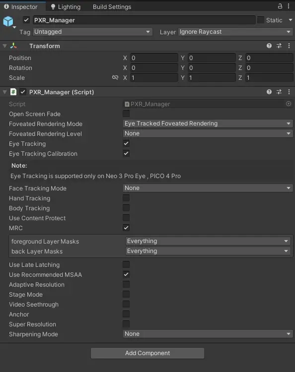 Pico4Pro Unity眼动开发实战指南（如何解决天坑） - 哔哩哔哩