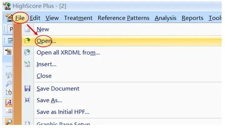 XRD数据分析工具HighScore3.0.5+下载、安装及使用教程！ - 哔哩哔哩