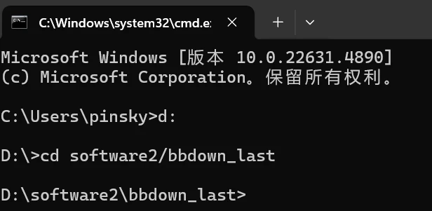 BBDown使用手册-专注于下载B站超清视频 - 哔哩哔哩