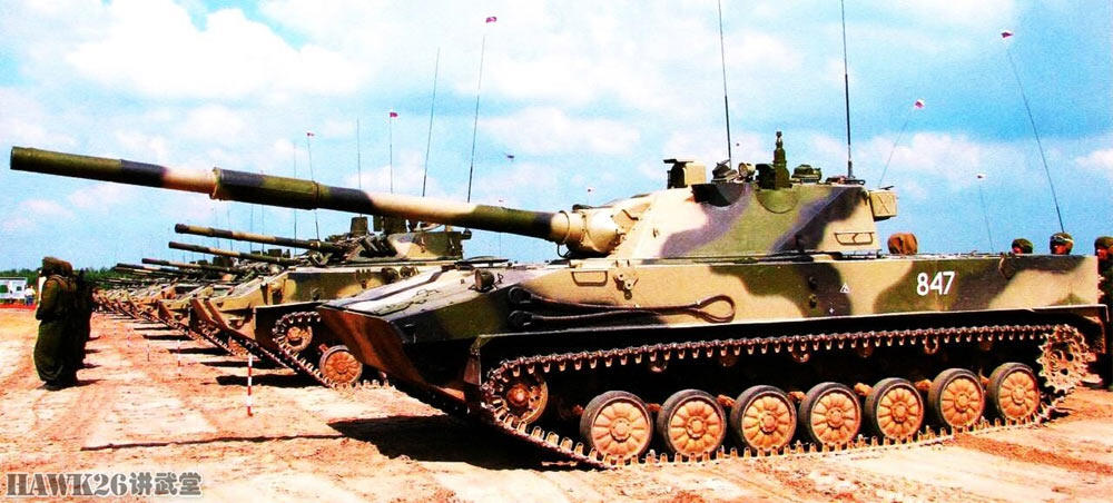 图说：2S25M“章鱼-SDM1”演化历史 从自行反坦克炮到轻型坦克 - 哔哩哔哩