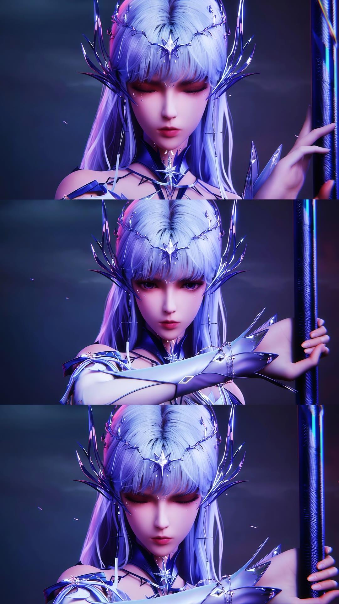 【神印王座】第150集，圣采儿4K超清壁纸 - 哔哩哔哩