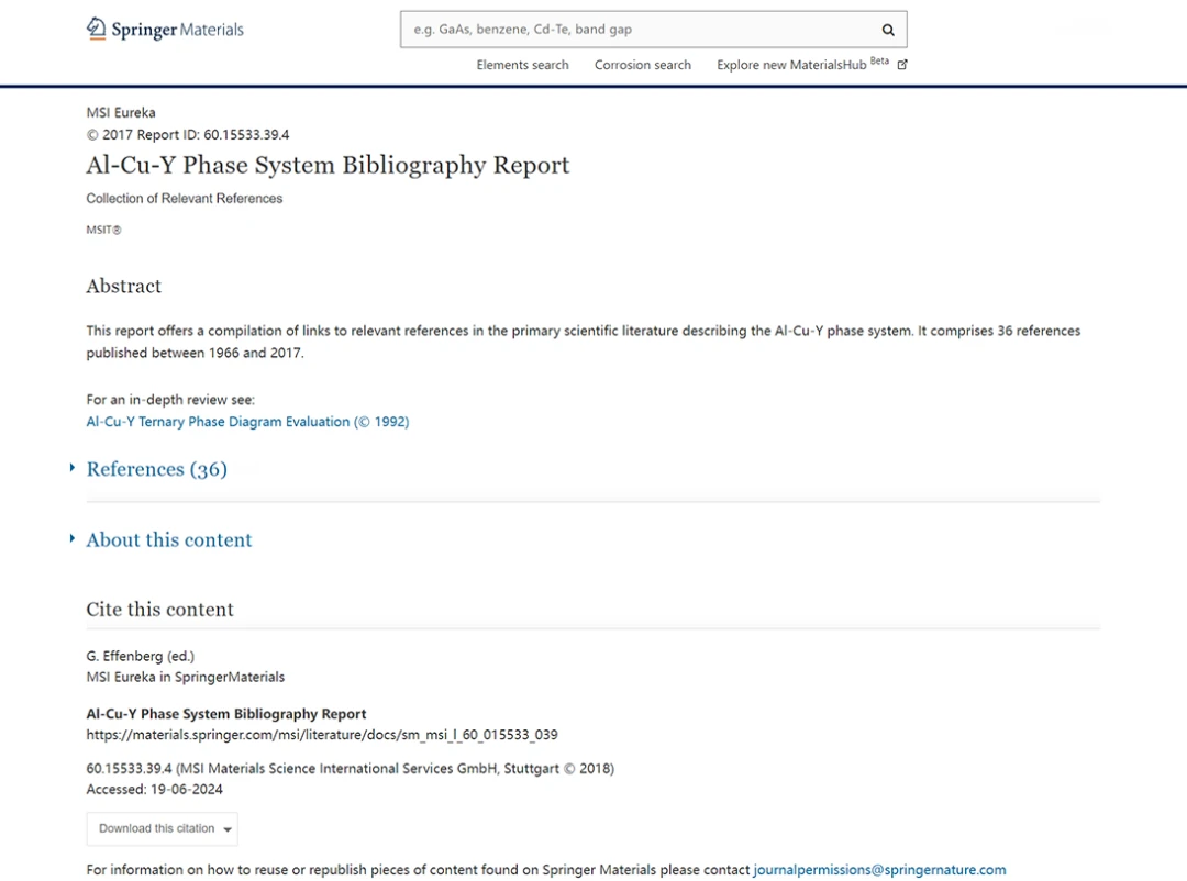 MatAid、Springer Materials、晓材：相图数据库三方比较 - 哔哩哔哩