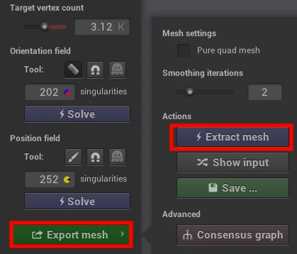 Instant Meshes 免费自动拓扑工具 - 哔哩哔哩