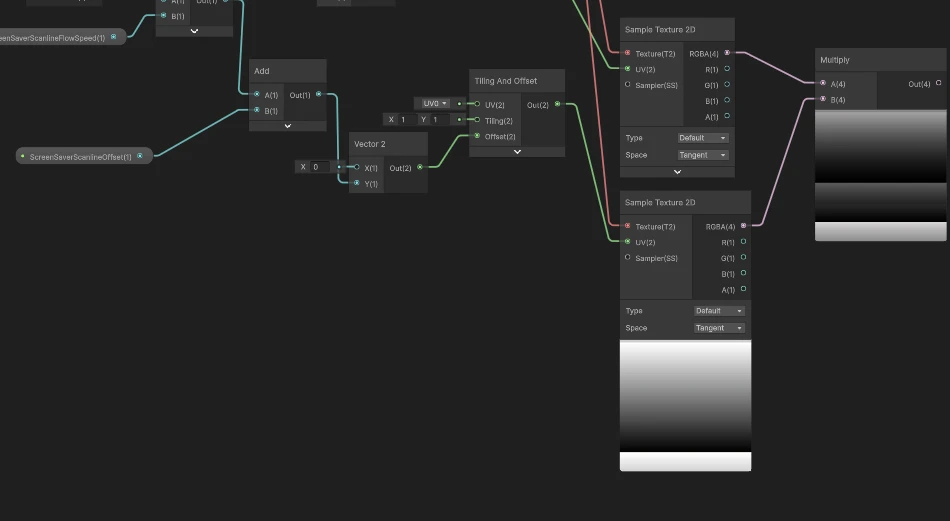 通过 Shader Graph 在 Unity 中简单实现 CRT 显示器效果 - 哔哩哔哩