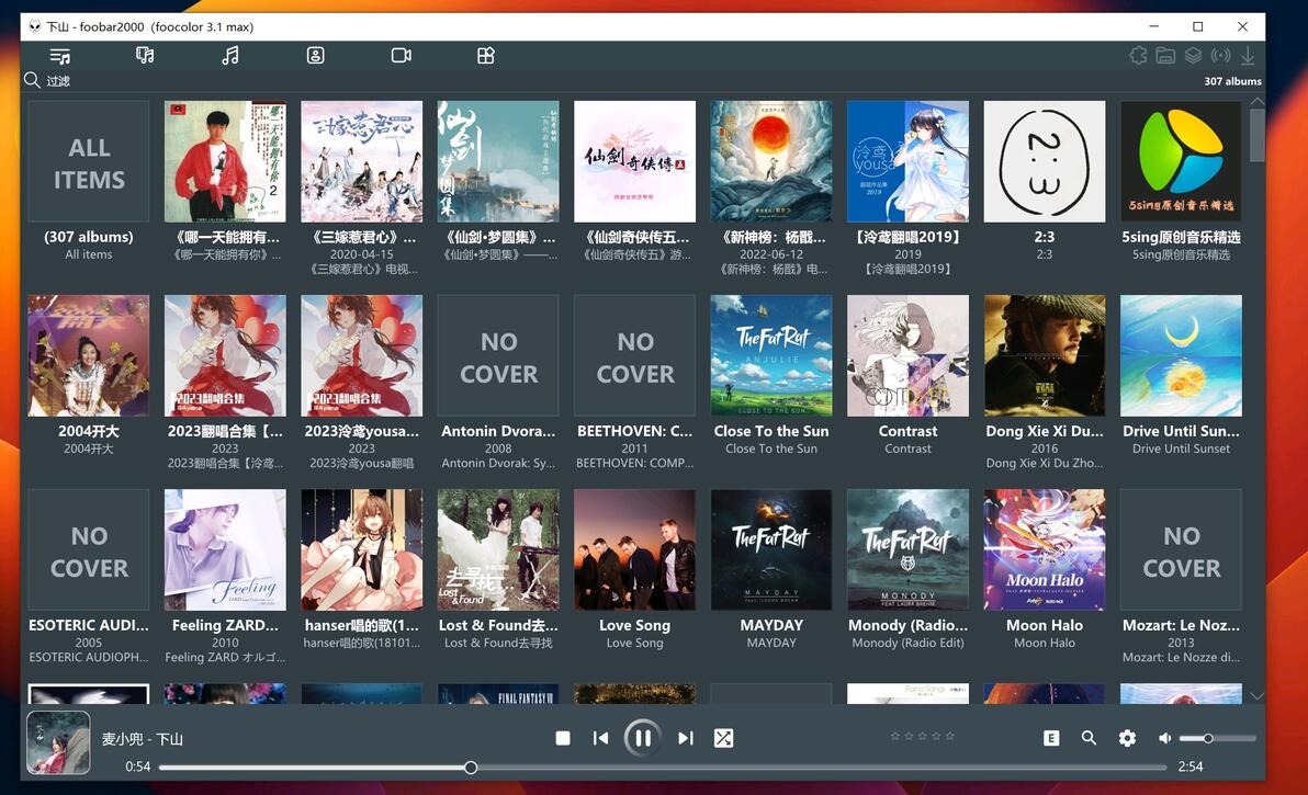 foocolor 3.1（foobar2000 64位主题） - 哔哩哔哩