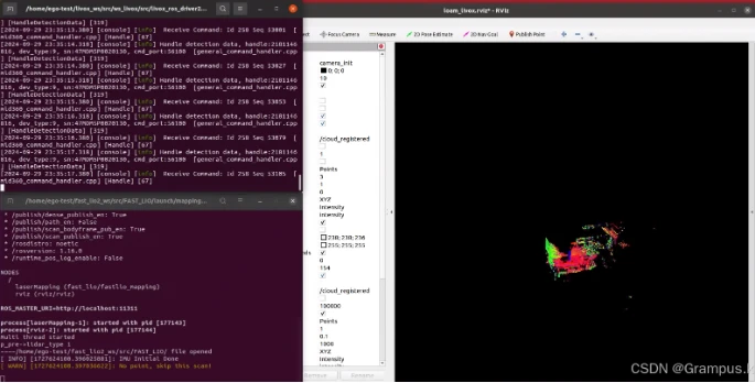 Livox mid360 激光雷达运行 fast-lio2 详细教程 - 哔哩哔哩