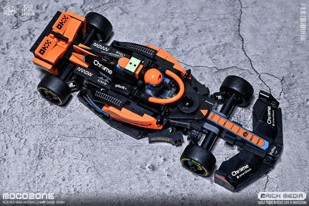 【积木测评】乐高史上最优秀的8格F1赛车？这款76919确实惊艳！ - 哔哩哔哩