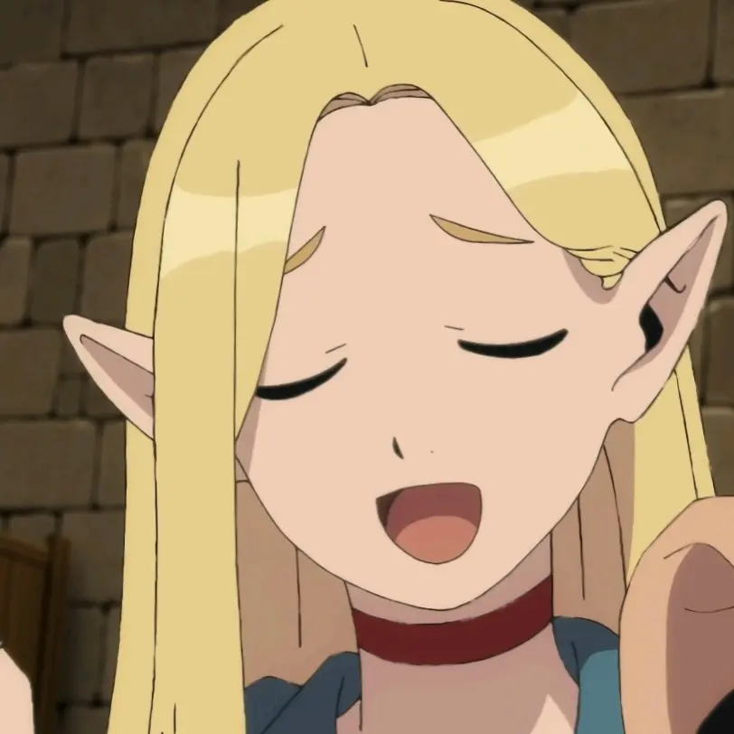 【自截／存档】《迷宫饭》——玛露西尔 表情包＆头像（第六集） - 哔哩哔哩