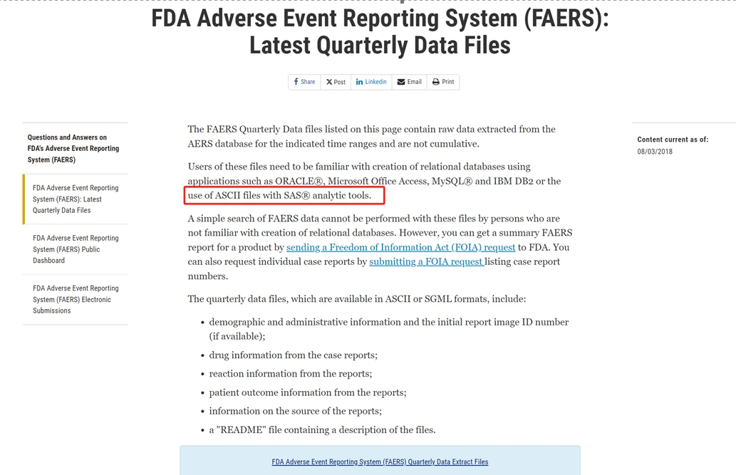 基于FDA FAERS数据库挖掘-诱发痴呆的药物安全分析 - 哔哩哔哩