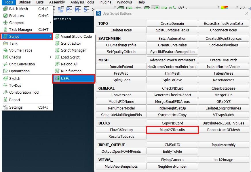 使用ANSA映射流体分析结果之MapXYZResults 方法 - 哔哩哔哩