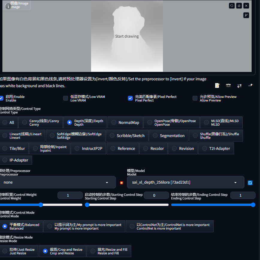 Stable diffusion-ControlNet SDXL模型 - 哔哩哔哩