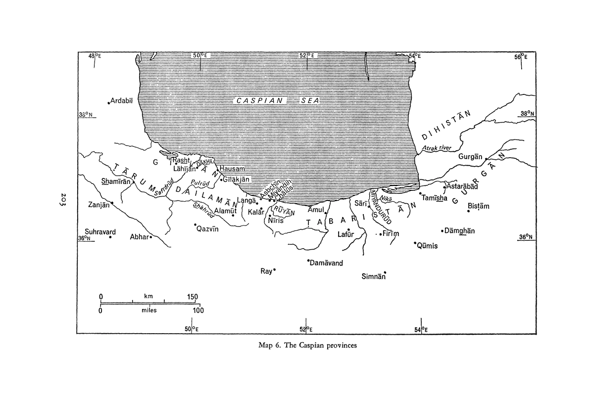 【剑桥伊朗史翻译】北伊朗的主要政權（一）——里海沿岸之地 - 哔哩哔哩
