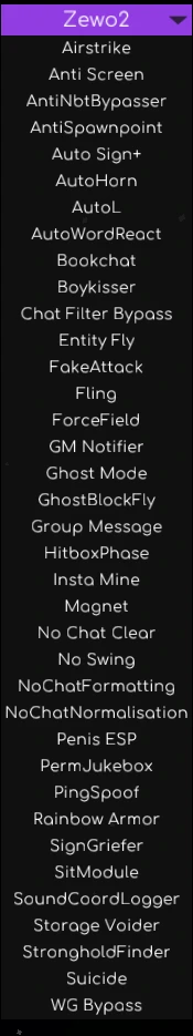 [彗星端]MeteorClient插件整理及功能介绍 - 哔哩哔哩