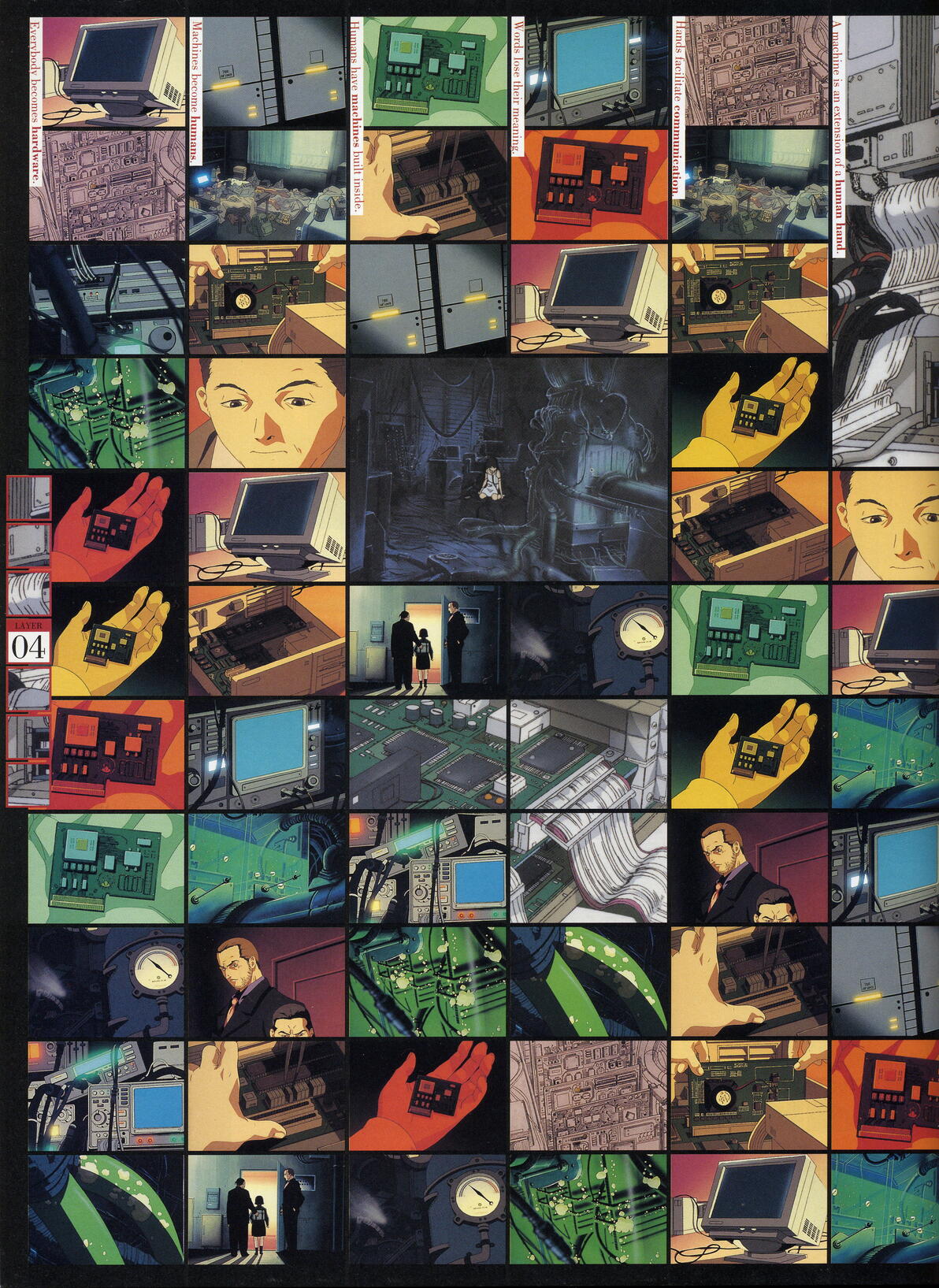 『Visual Experiments Lain』含大量设定、制作过程、访谈等 - 哔哩哔哩