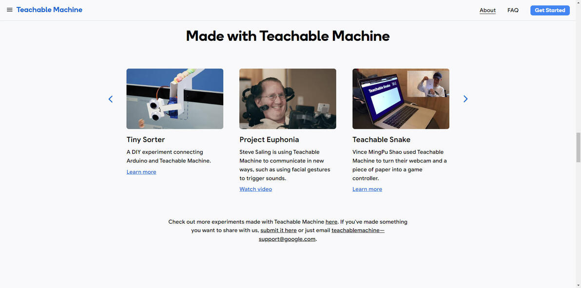 Teachable Machine：一个由Google开发的机器学习工具 - 哔哩哔哩